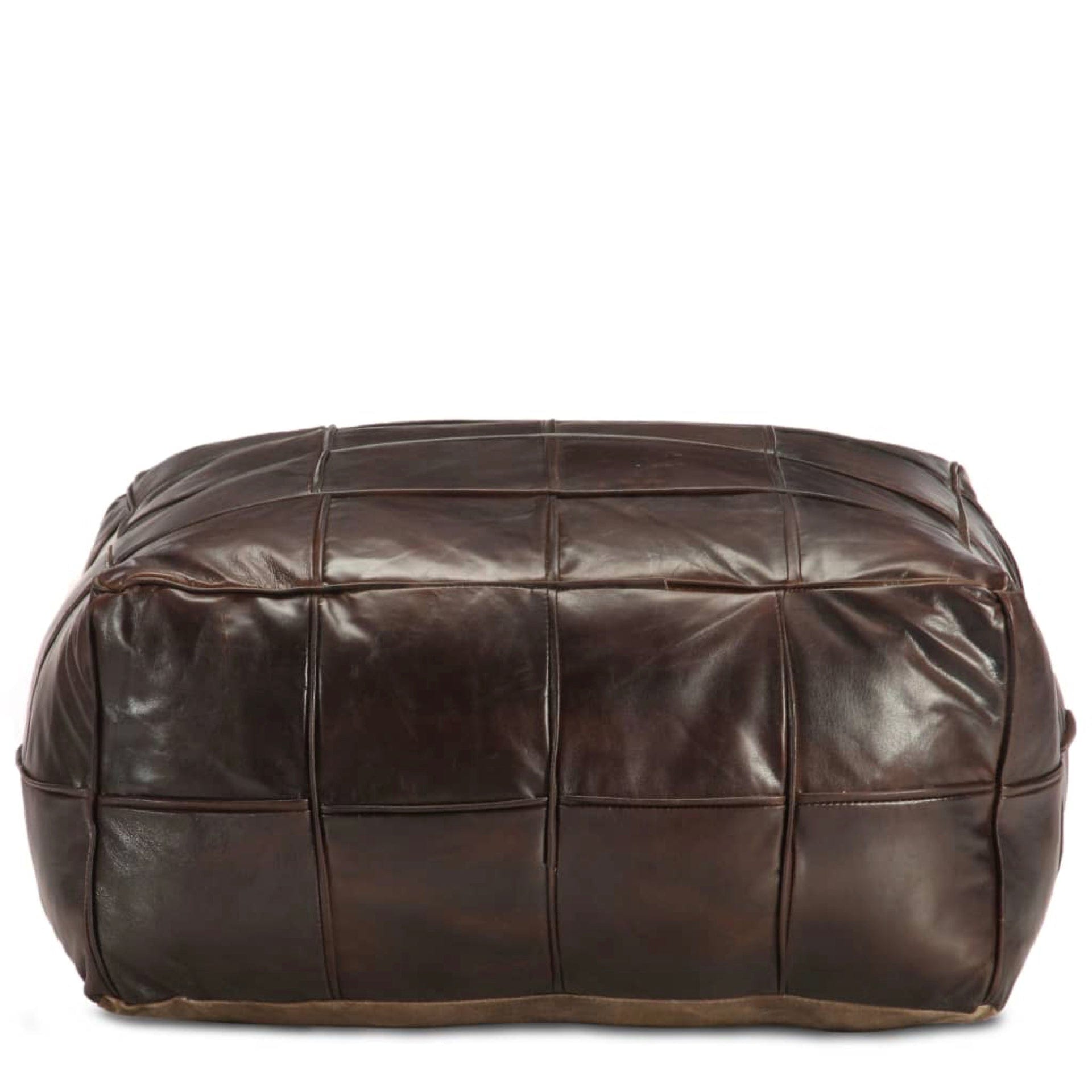 Pouf Ottoman Cuir | Authentique et Design